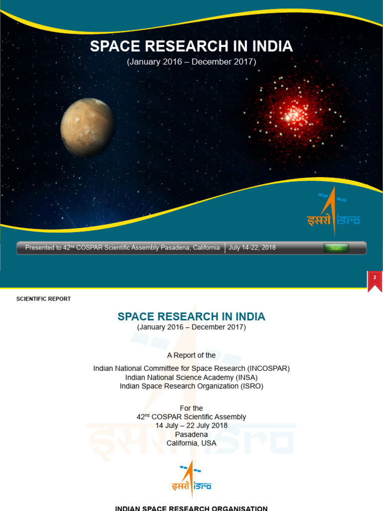 India's Space Research Highlights | PDF | Stars | Spaceflight