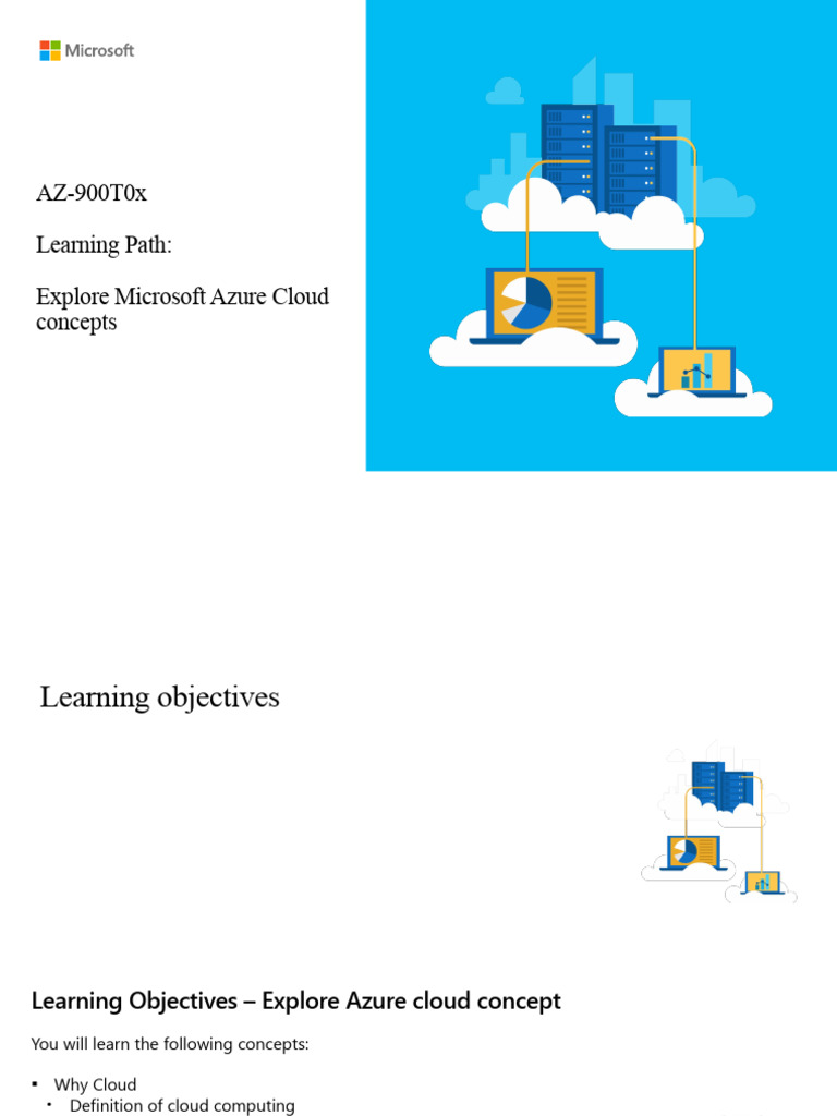 AZ-900T00 Microsoft Azure Fundamentals-01 | PDF | Cloud Computing ...