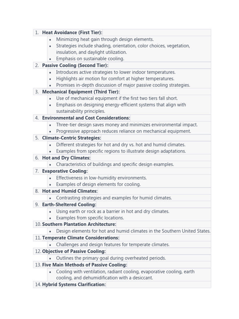 Summarized of Reviewer in Trop Design | PDF | Air Conditioning | Humidity