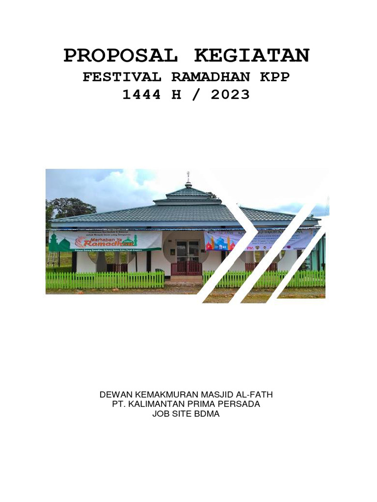 Festival Ramadhan KPP 1444 H Malinau | PDF