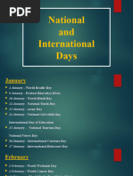 United Nations List of International Days for 2025 | PDF ...