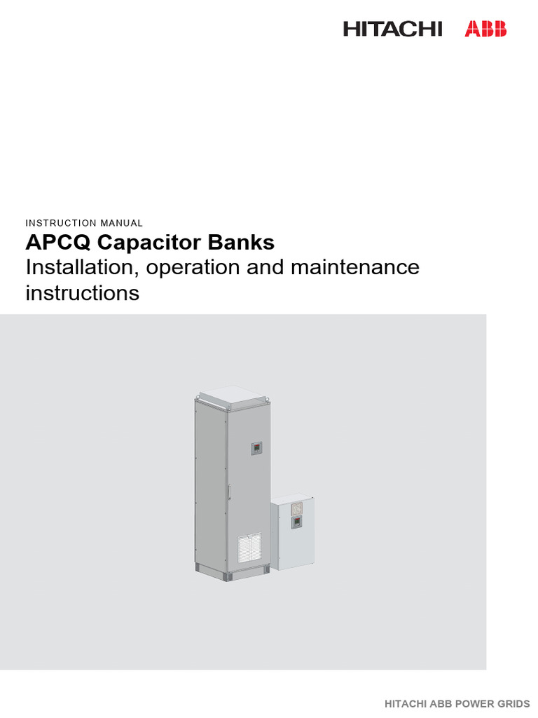 9AKK107680A4136 - APCQ Manual - REV D | PDF | Capacitor | Power Supply