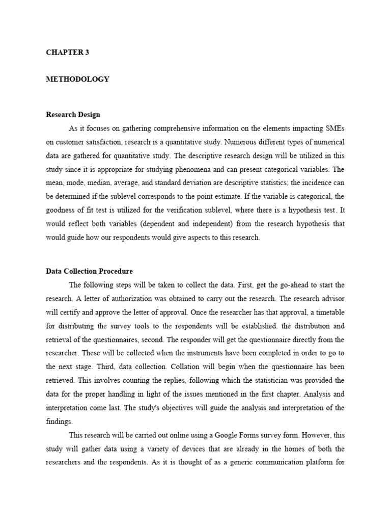 Chapter 3 Angeline | PDF | Statistics | Likert Scale