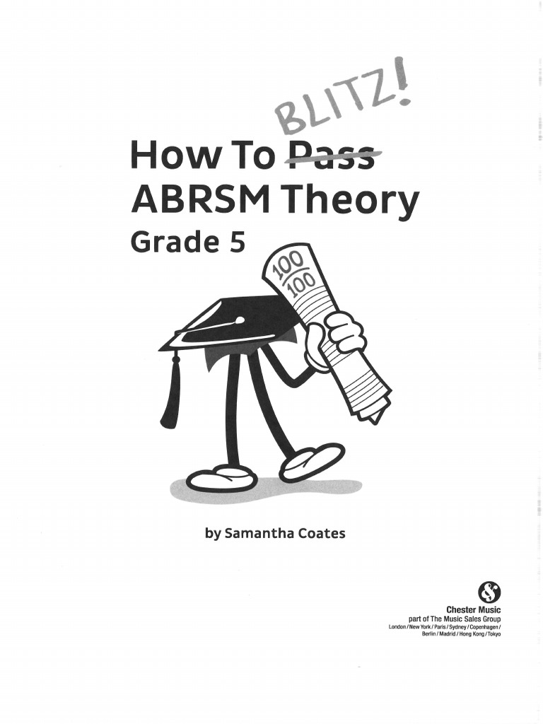 Answers How To Blitz Abrsm Theory Grade 5 Corrected 1 | PDF