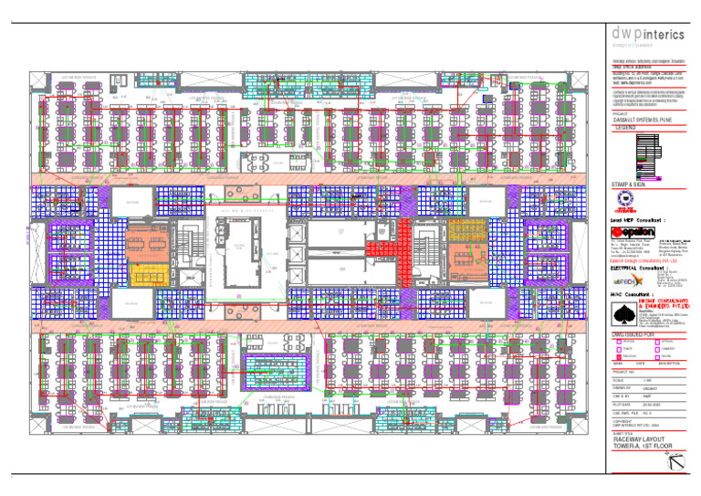 1F - RACEWAY LAYOUT 1st floor | PDF