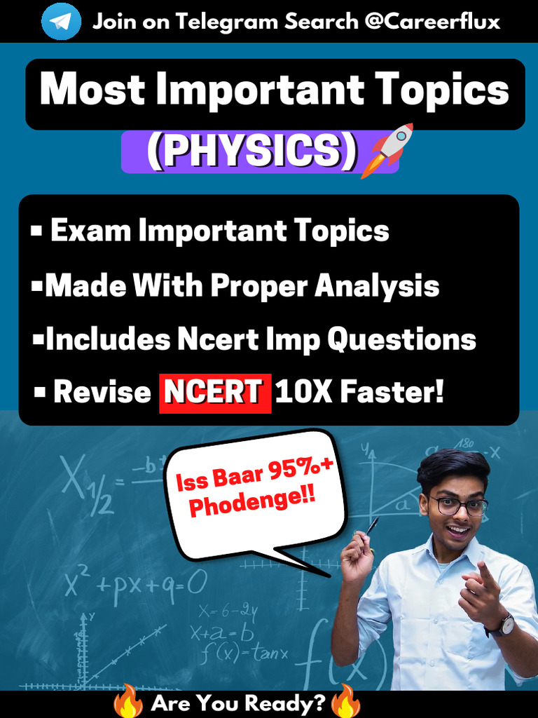 Key Physics Exam Topics for Success | PDF | Teaching Methods & Materials
