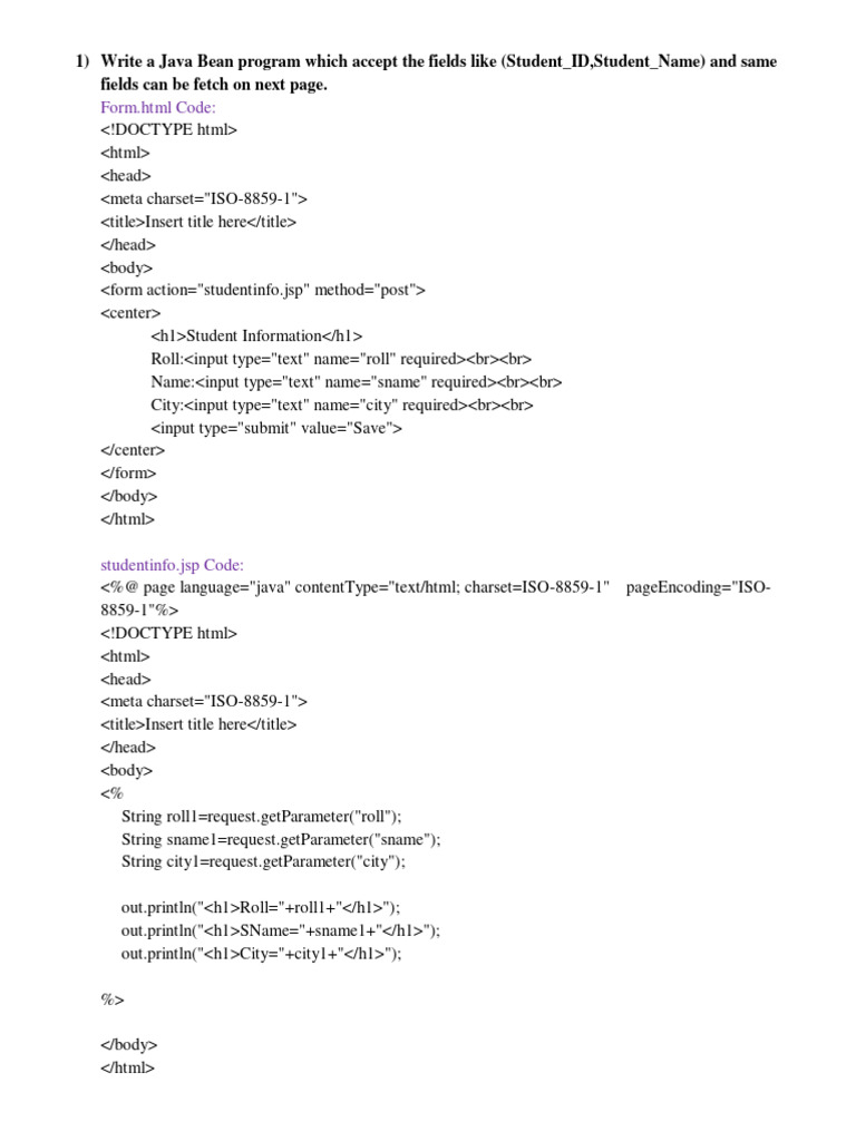 Practical List | Download Free PDF | Web Development | Cyberspace