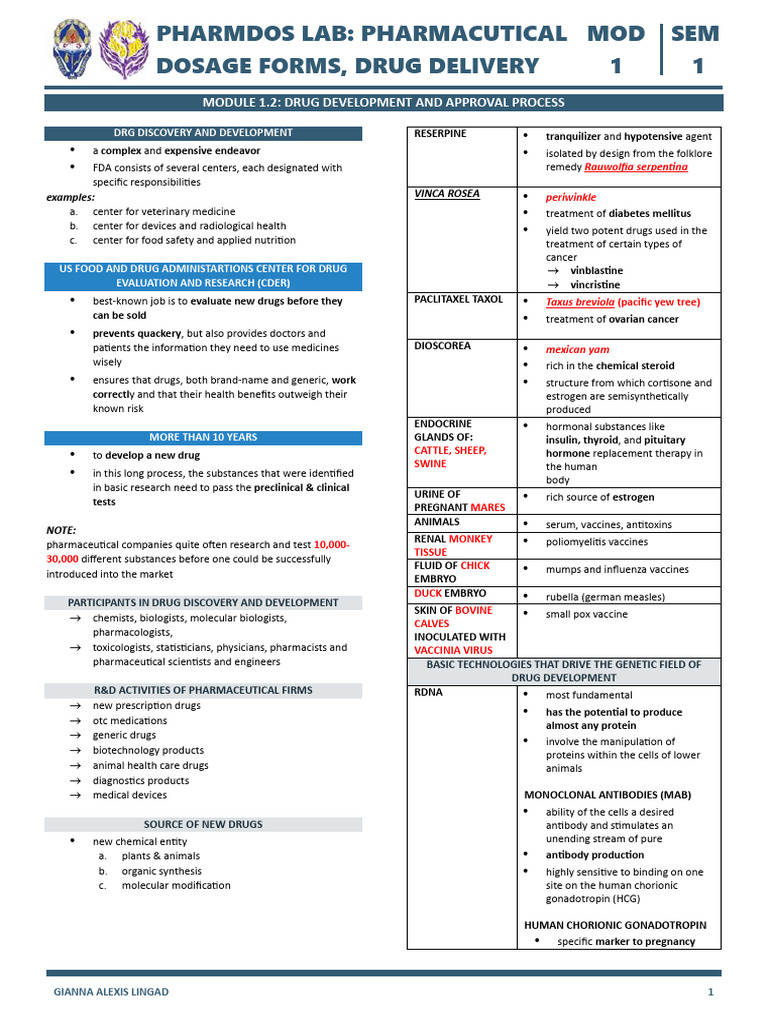 PharmDos LEC - 1.2 | PDF | Vaccines | Phases Of Clinical Research PharmDos LEC - 1.2 | PDF | Vaccines | Phases Of Clinical Research