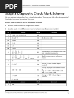 Science Checkpoint Revision Sheet Year 8 | PDF | Atoms | Ionic Bonding