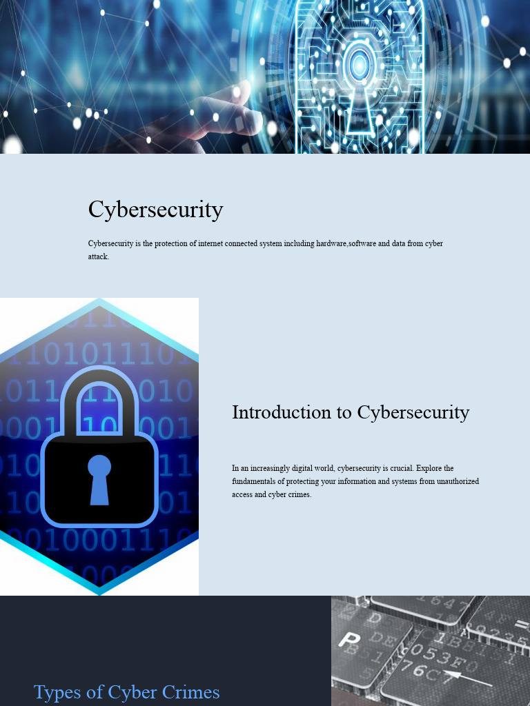 Cybersecurity Pdf Computer Security Security