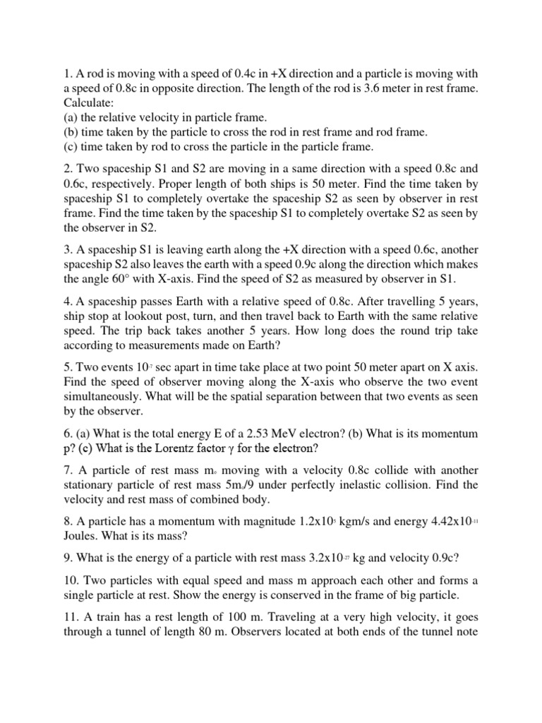 Assignment | PDF | Collision | Momentum