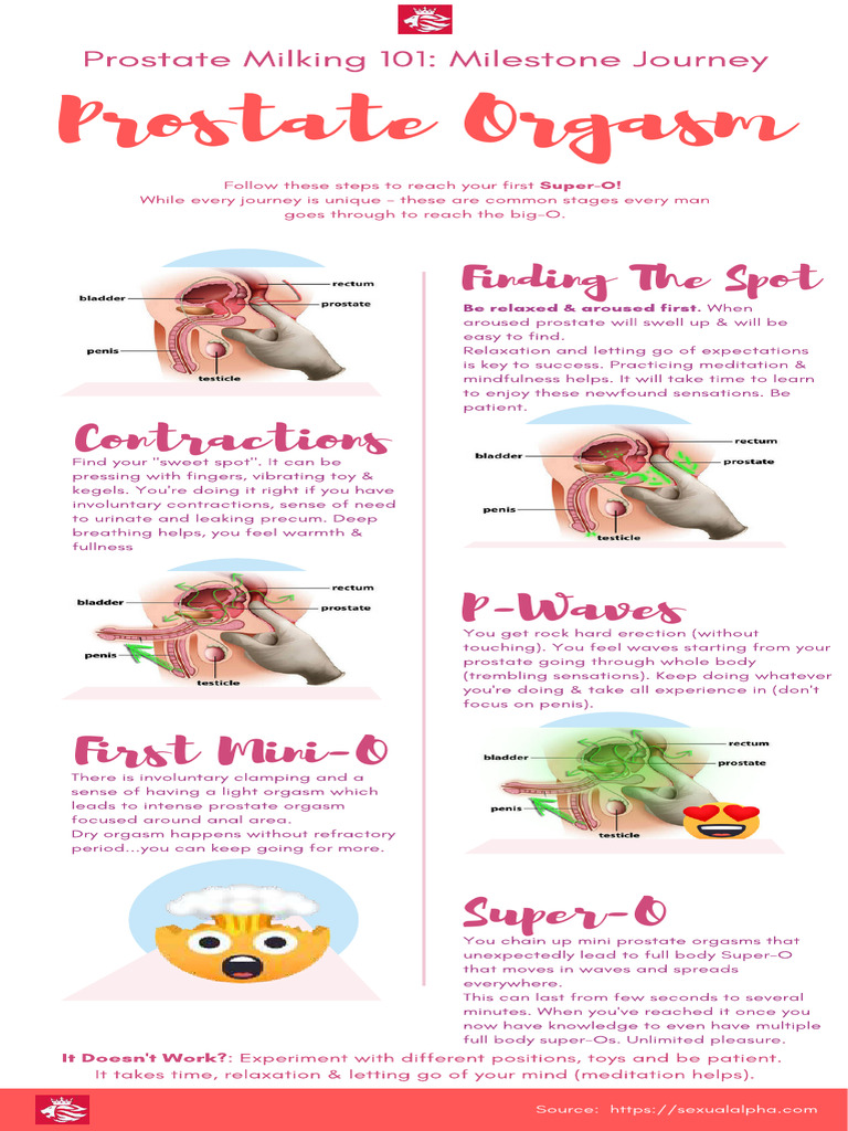 Prostate Orgasm Milestone Journey Infographic | PDF | Orgasm | Senses Prostate Orgasm Milestone Journey Infographic | PDF | Orgasm | Senses