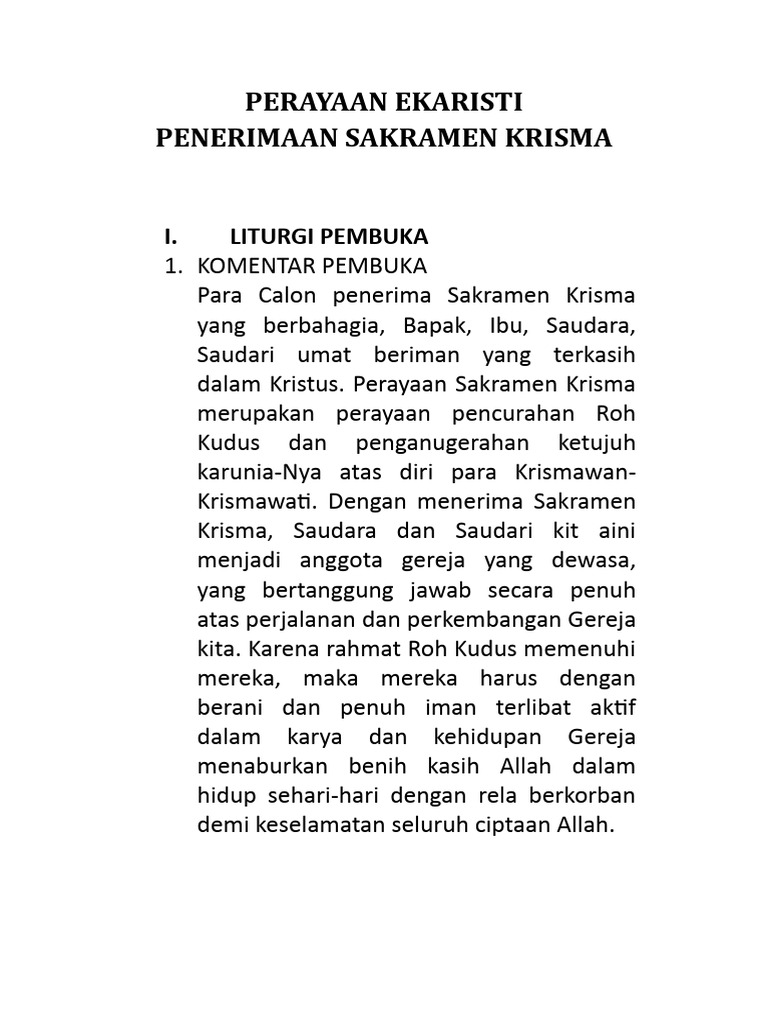 Buku Perayaan Krisma 1 Pdf