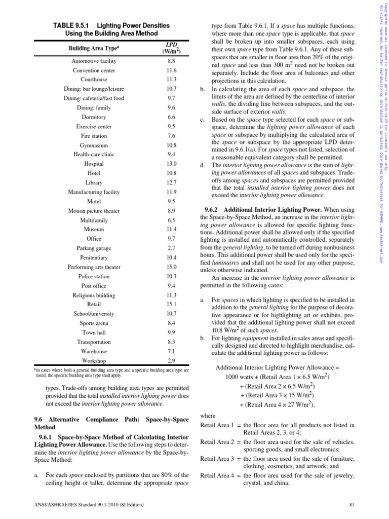 Ashrae-D-86269 - 3 83 | PDF | Lighting