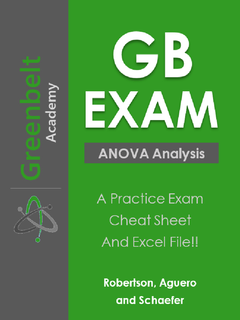 ANOVA Study Guide and Practice Exams | PDF | Analysis Of Variance | P Value