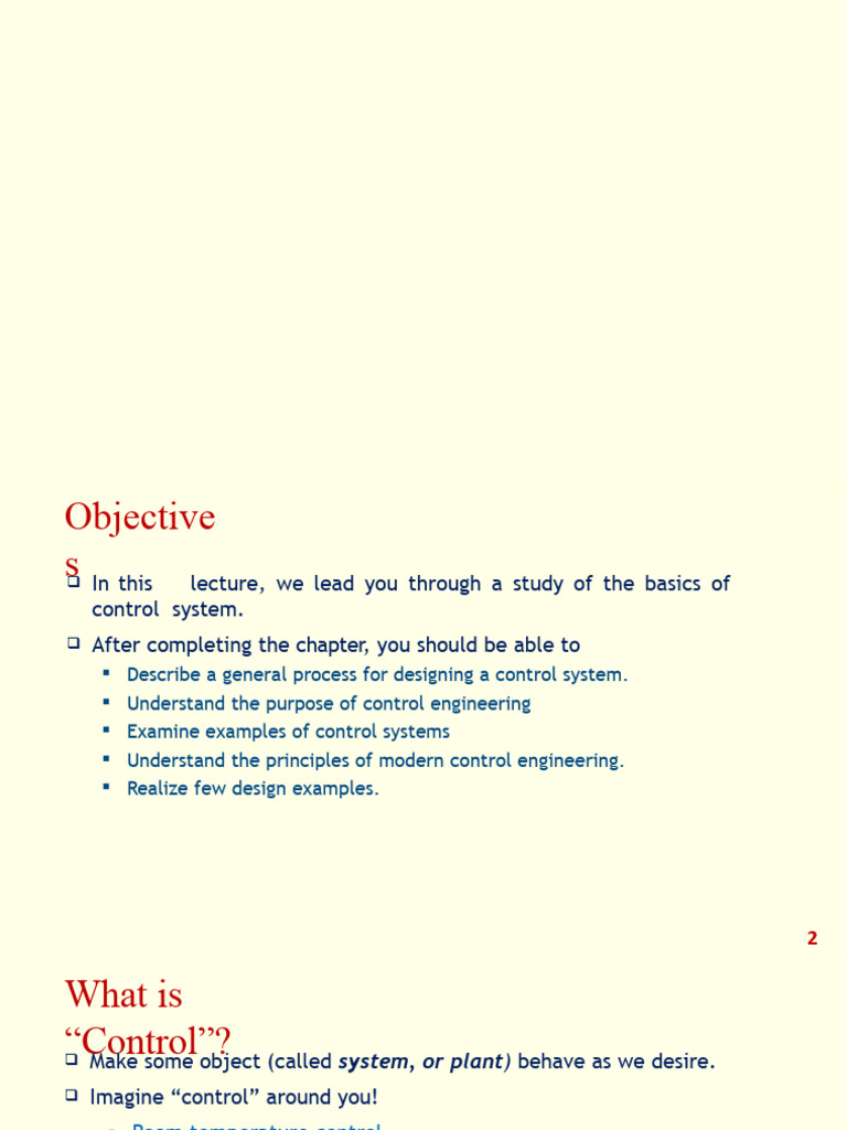 Moderncontrol Lec01 Introductiontocontrolsystem 170327063500 | PDF ...