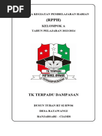 1.minggu - RPPH Tema Diri Sendiri - Identitasku - Kesukaanku | PDF | Pengembangan Diri