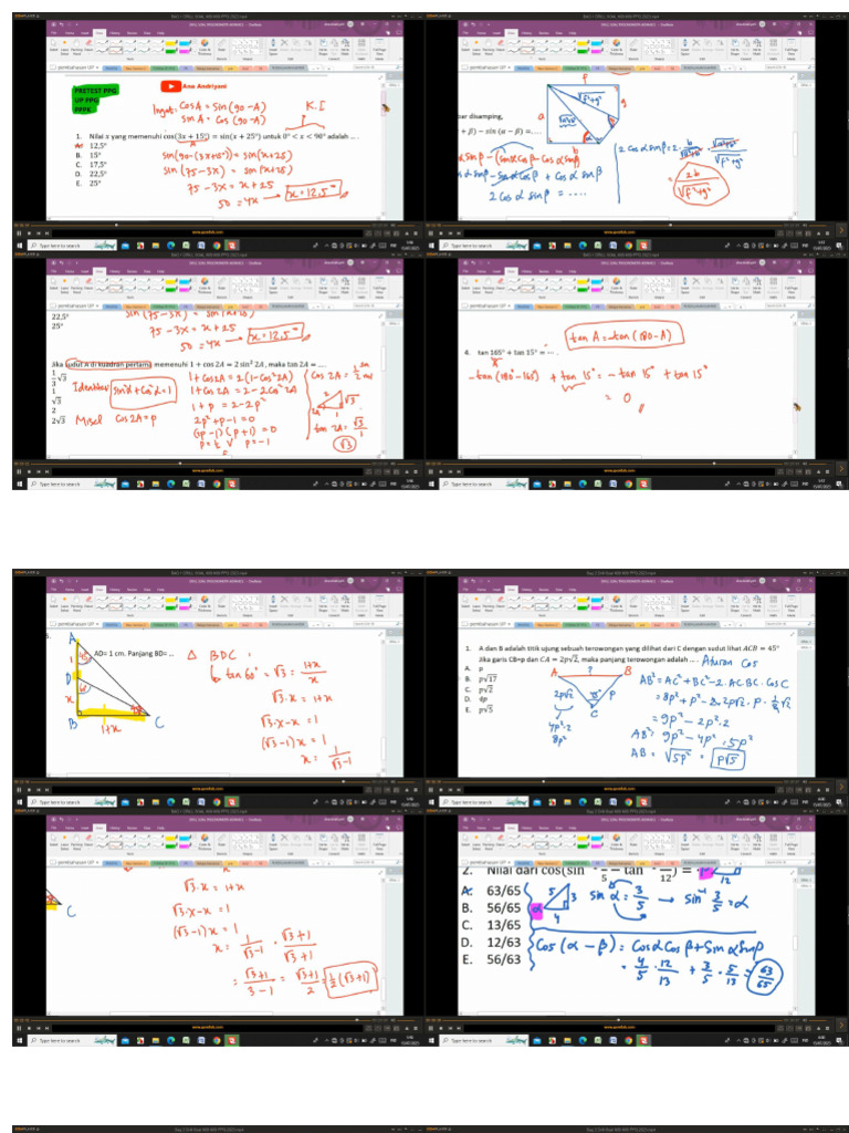 Andriyani - Drill Soal UP 2023 | PDF
