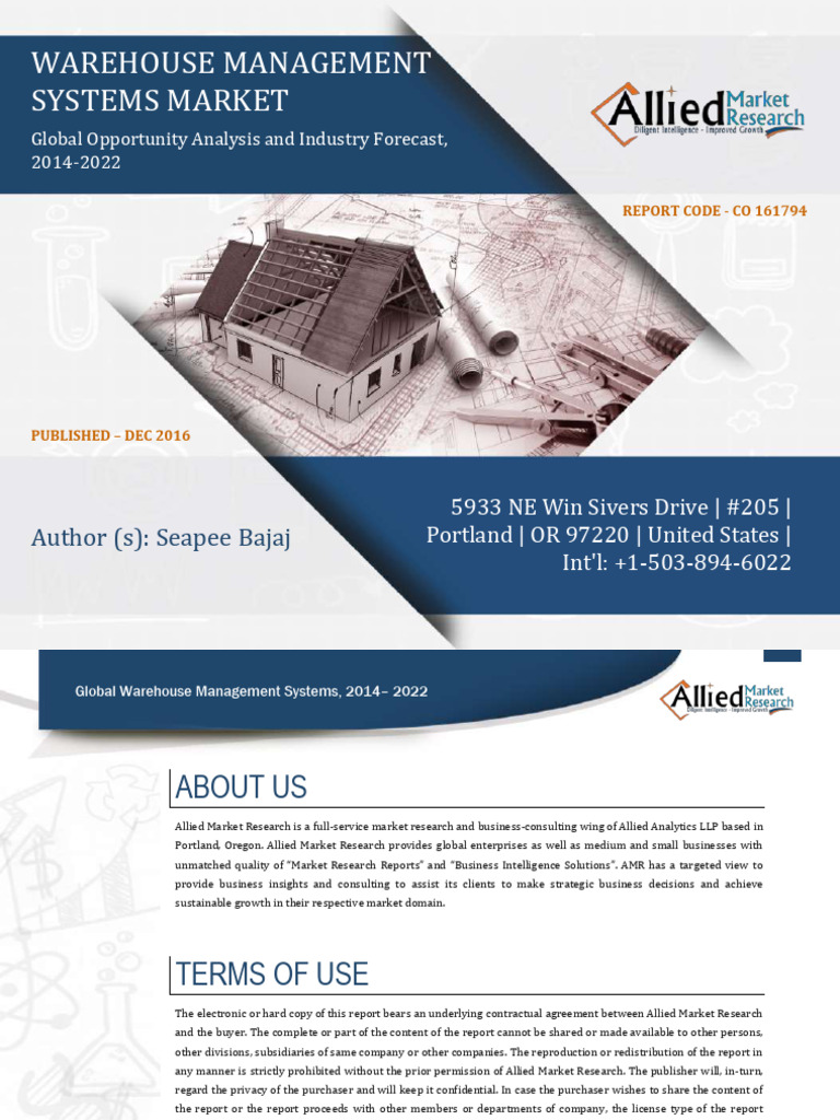 Sample - Global Warehouse Management Systems, 2014GÇô 2022_V1.1 | PDF ...