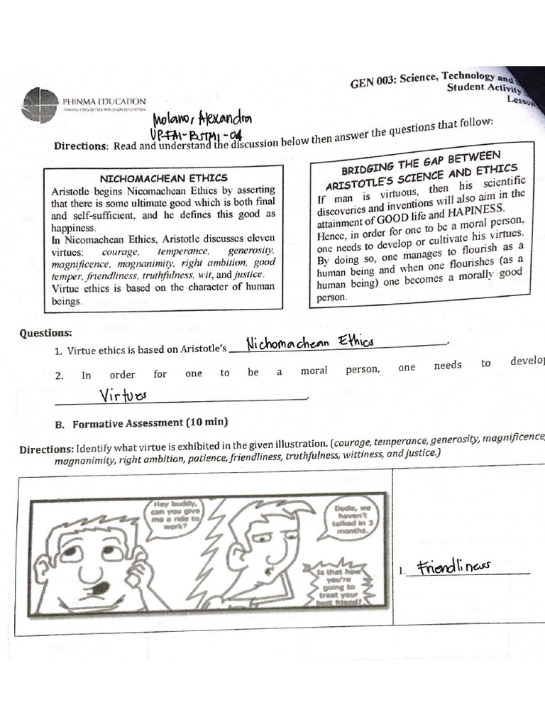 GEN 003 Module 9 | PDF