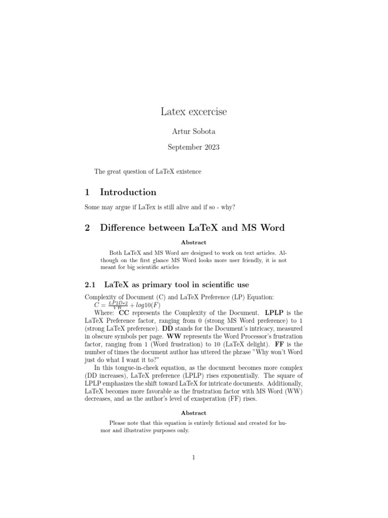 Latex | PDF