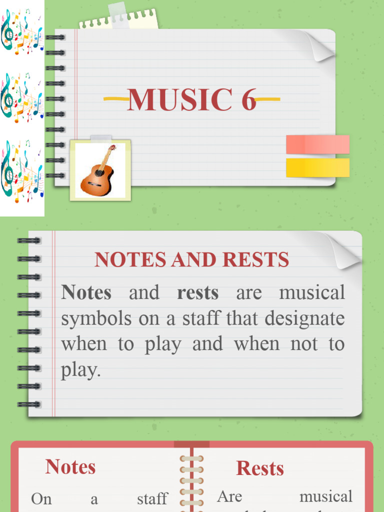Understanding Music Notes and Rests | PDF