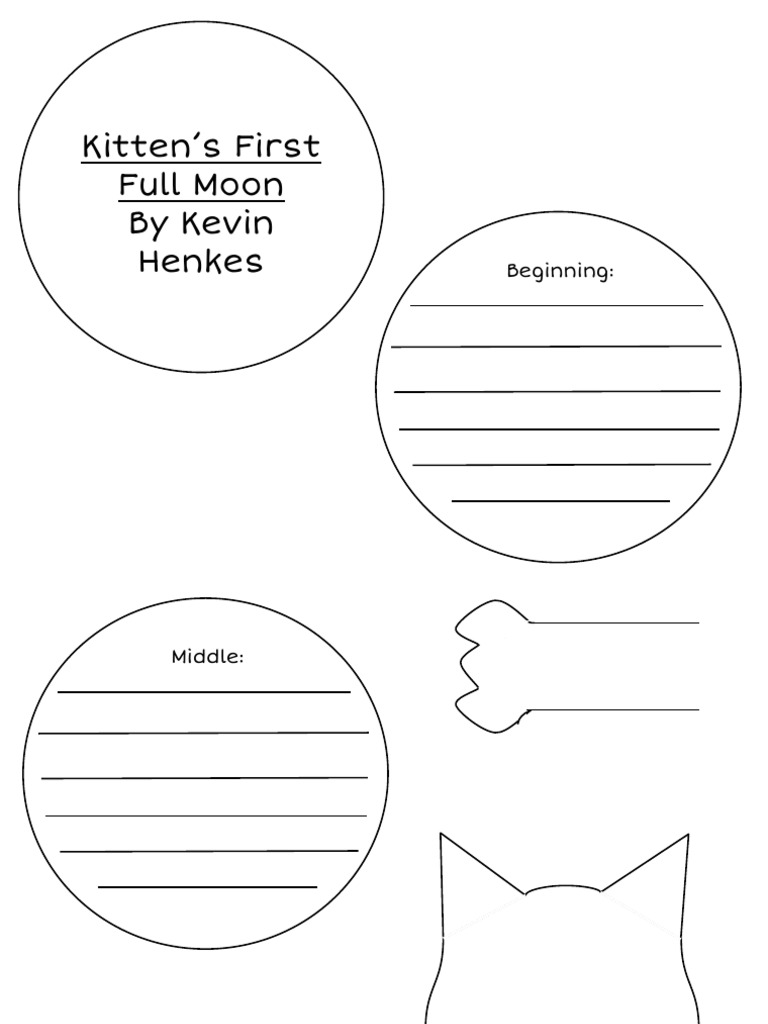 Kitten's First Full Moon by Kevin Henkes: Beginning | PDF