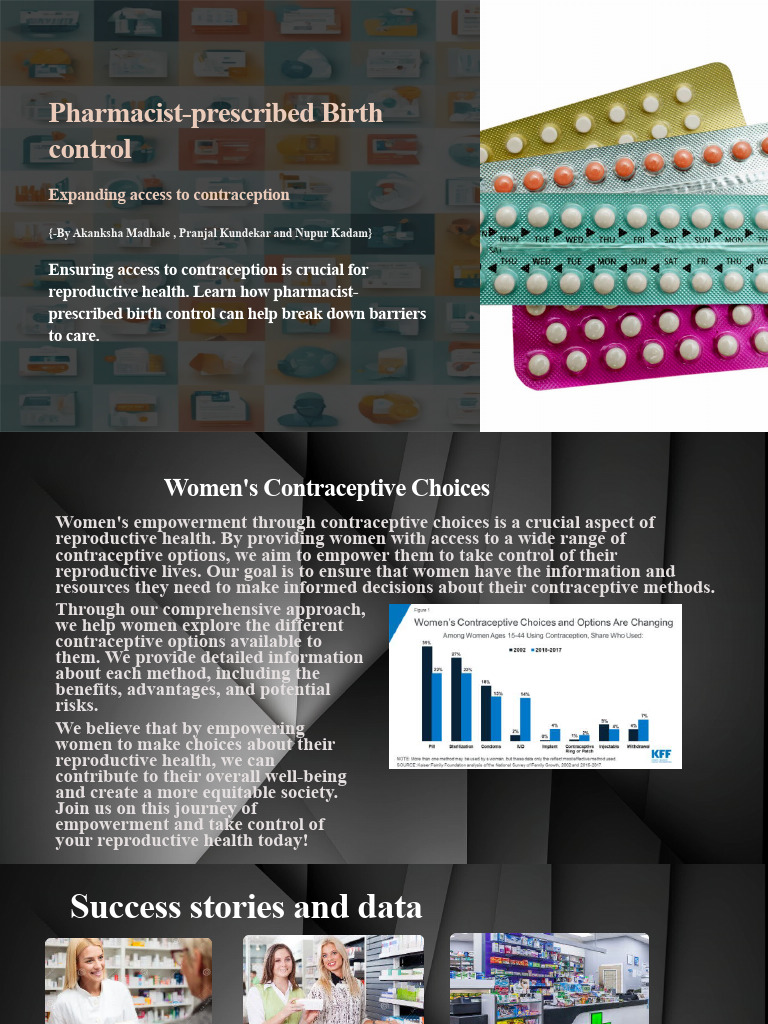 Pharmacist-Prescribed Birth Control Benefits | PDF | Birth Control ...