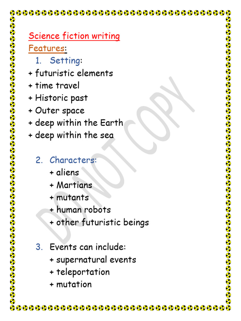 Science Fiction Writing | PDF | Extraterrestrial Life