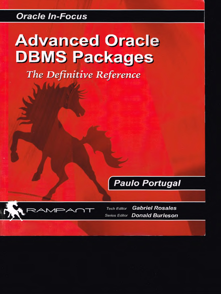 Rampant Advanced Oracle DBMS Packages | PDF | Software | Computing
