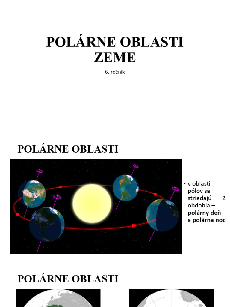 Polárne Oblasti Zeme | PDF