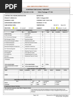 Mep Daily Site Report Sample | PDF | Building Technology | Equipment
