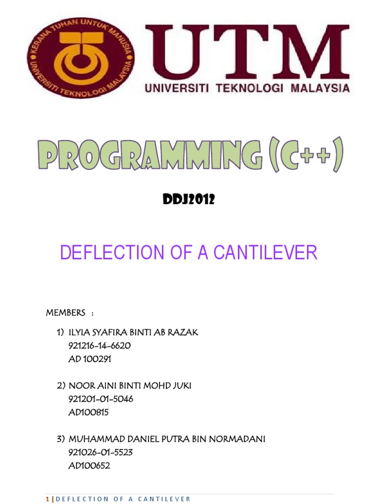 (Print) Young's Modulus For C++ | PDF | Young's Modulus | Elasticity ...