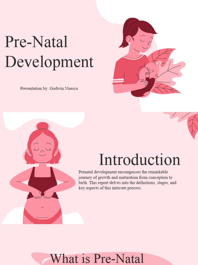 Pre Natal Development PEC1 Nuesca Godwin J. | PDF | Embryo | Prenatal ...