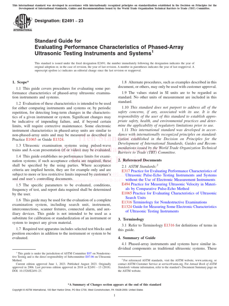 Astm E2491 23 | PDF | Amplitude