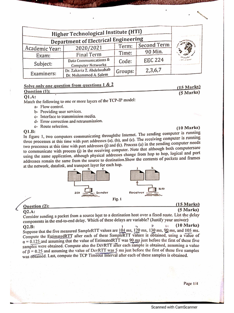 Final Networking | PDF