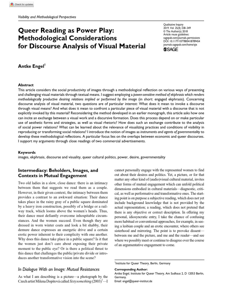 engel-2018-queer-reading-as-power-play-methodological-considerations