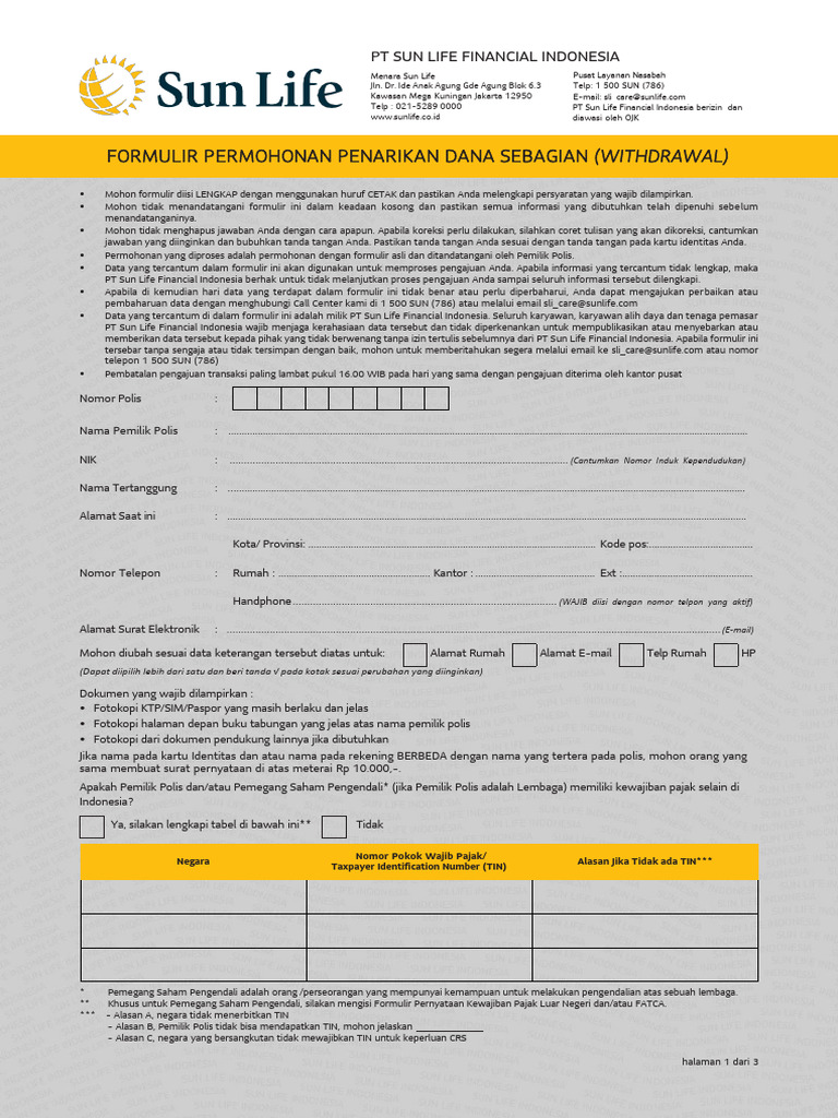 Form Withdrawal (2023) | PDF