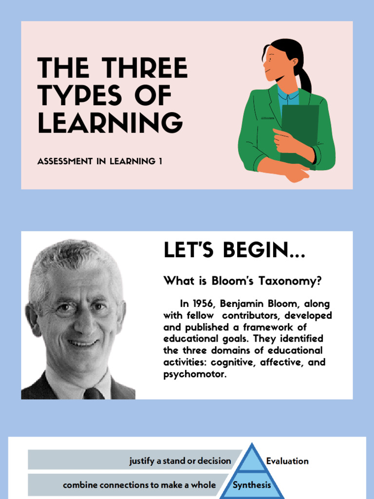 3 Types of Learning CognitiveFinal | PDF | Knowledge | Cognitive Psychology