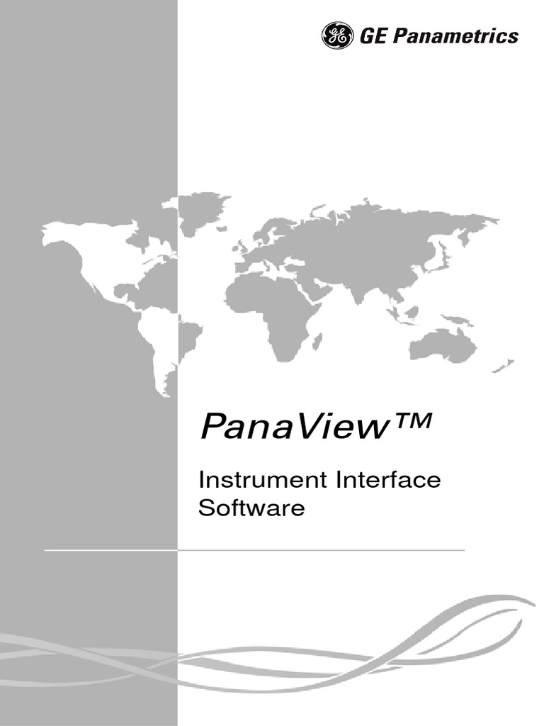 GE Panametrics PanaView Manual | PDF | Installation (Computer Programs ...