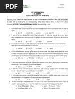 NGAT Exam Questions March21 2025 Dantek | PDF | Elementary Mathematics