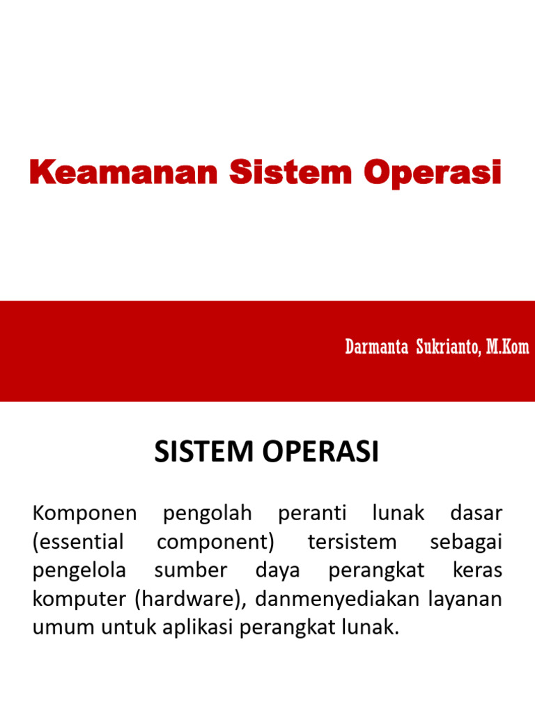 4a270 Pert 4 Keamanan Sistem Operasi | PDF | Game & Aktivitas | Komputer
