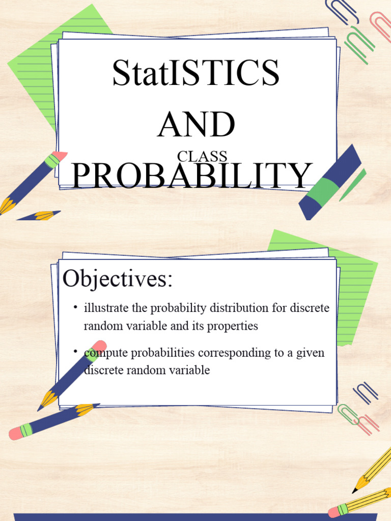 11 Probability Distribution of Discrete Random Variable | PDF | Science ...