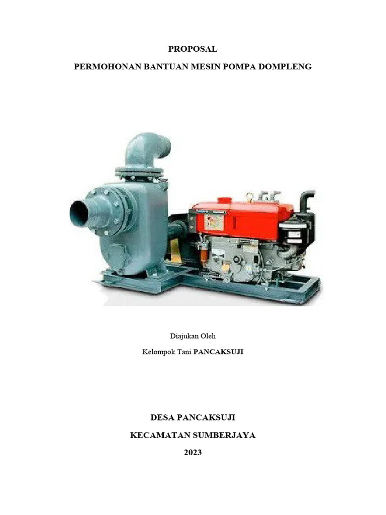 Proposal Dompleng Pertanian P.suji | PDF | Memasak, Makanan, & Anggur ...