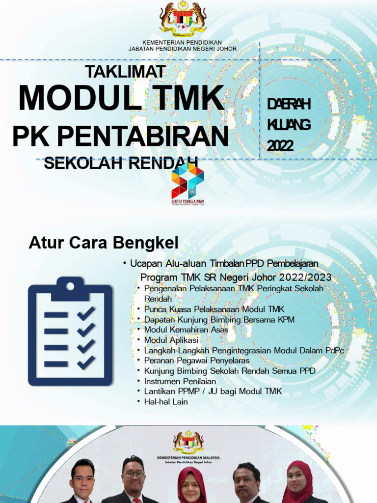 Taklimat PKP Modul TMK Sekolah Rendah | PDF