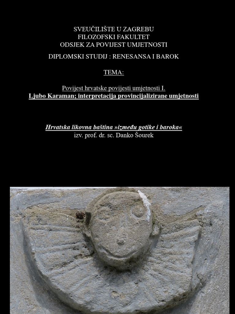 Interpretacija Provincijalizirane Umjetnosti | PDF