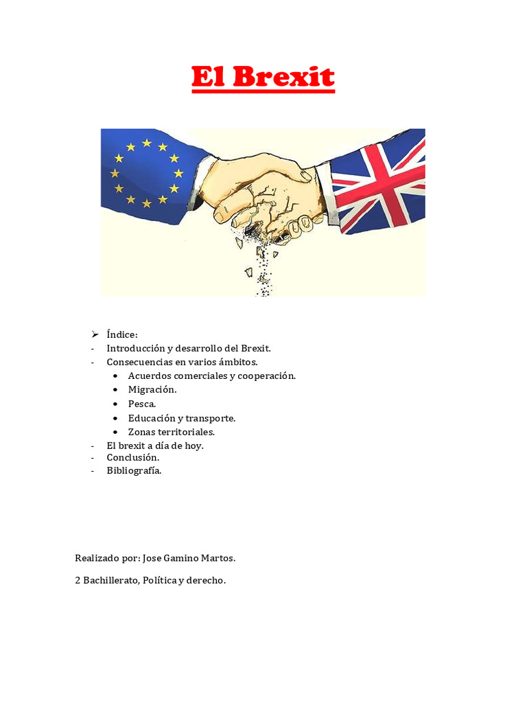 El Brexit.. | PDF | Brexit | Reino Unido