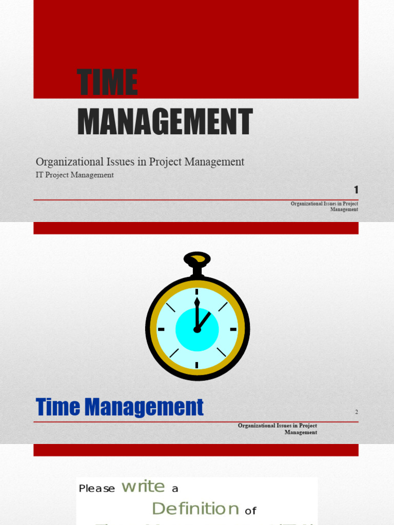 Time Management | PDF | Time Management | Professional Skills