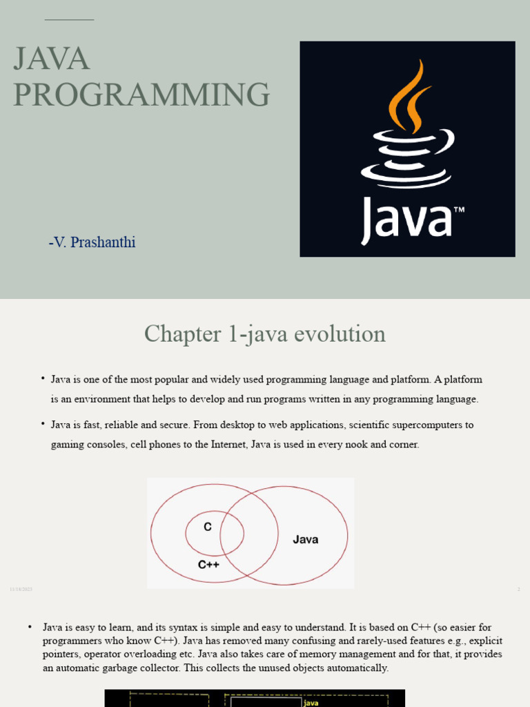Java Programming | PDF | Computers Java Programming | PDF | Computers