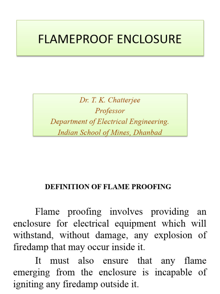 Flameproof Enclosure | PDF | Screw | Manufactured Goods
